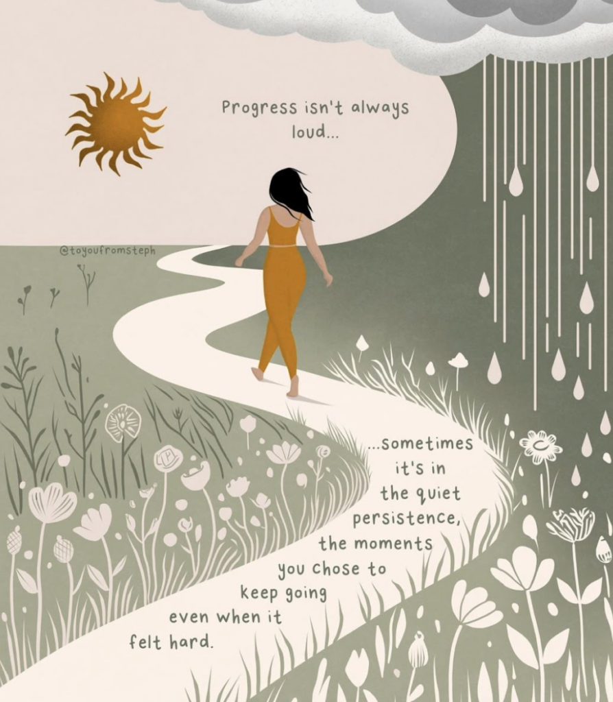 Progress isn't Always Loud | Embrace Mindfulness